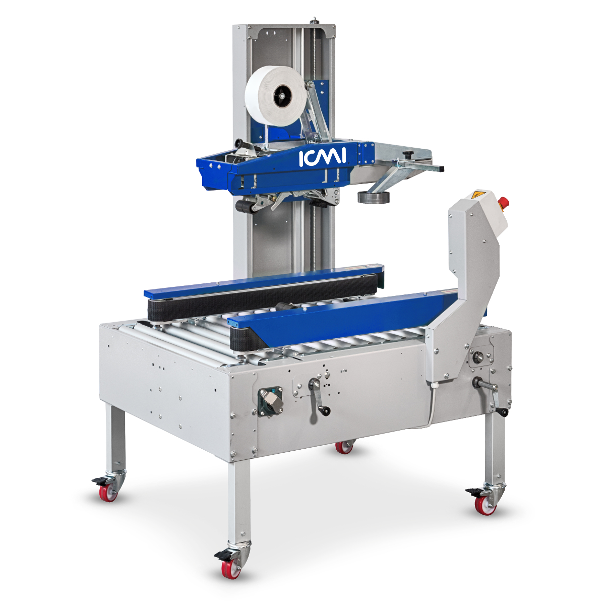 Semi Automatic Gummed paper and tape wrapping machines TAPE-50/60/80 - ICMI